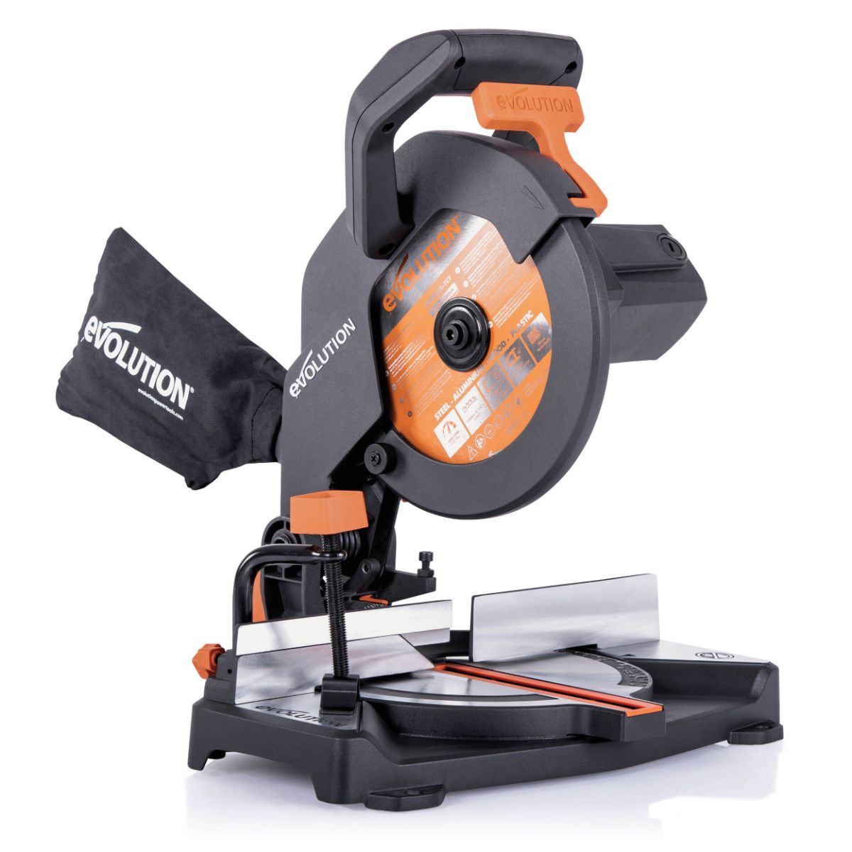Evolution R210CMS | 8-1/4” Compound Miter Saw — Evolution Power Tools USA